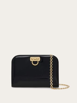 Ferragamo Damen Diana Clutch (S) Schwarz