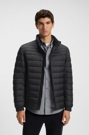 HUGO BOSS Steppjacke Oden mit Stehkragen, slim fit, federleicht wasserabweisend