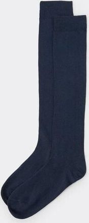 Calzedonia Lange Socken Aus Baumwolle F&uuml;r Herren Blau