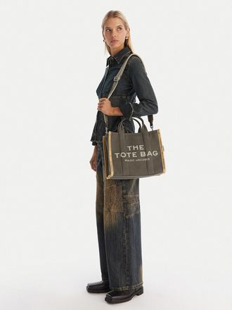 Marc Jacobs Handtasche Marc Jacobs The Jacquard Medium Tote Bag M0017027 Khakifarben