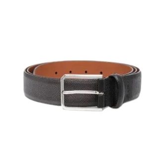 Santoni Wildleder G&uuml;rtel - - Accessories - Herren - Schwarzk - 85 CM