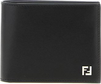 Fendi Bifold-Portemonnaie mit FF-Logo - - Accessories - Herren - Schwarzk - ONE SIZE