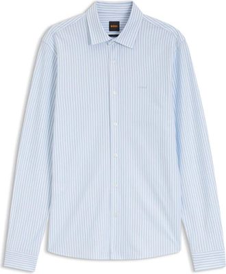 HUGO BOSS Mysoft_2_M - - Shirts - Herren - Blau - XL