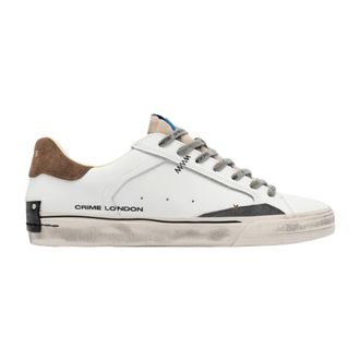 Crime London Baskets D&eacute;construites - Homme - Chaussures - Blanc - Taille: 41 EU