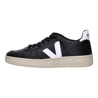 Veja V-10 Leder Sneaker - - Shoes - Damen - Schwarzk - 39 EU
