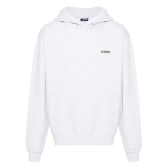 Jacquemus Herren, Sweatshirts & Hoodies, Wei&szlig;, XLGr&ouml;&szlig;e