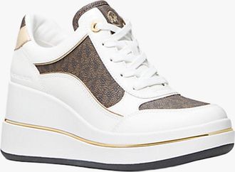 Michael Kors Baskets compens&eacute;es en cuir