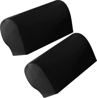 BESPORTBLE Toyvian 1 Paar Elastische Sofa Armlehnenbez&uuml;ge aus Wasserdichtem PU Leder Waschbare Armlehnen Schutzbez&uuml;ge f&uuml;r Sofas und Sessel Passend f&uuml;r Eckige und