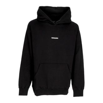 PROPAGANDA Klassischer Leichter Kapuzenpullover Schwarz - - Sweatshirts & Hoodies - Herren - Schwarzk - XL