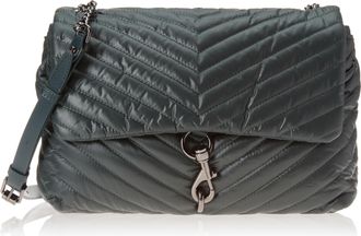 Rebecca Minkoff Edie Umhängetasche mit Klappe, Jumbo