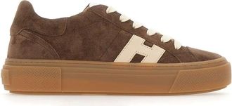 Hogan Femme, Chaussures, Brun, Taille: 38 EU Crosswind Baskets