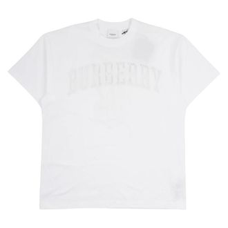Burberry Lace Logo T-Shirt - - Tops - Damen - Wei&szlig; - 2XS