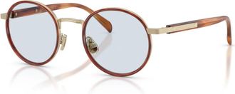Brunello Cucinelli unisex, Accessoires, Jaune, Taille: 48 MM Tyler Eyeglasses