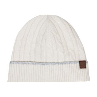 Eleventy Beanies - Homme - Accessoires - Beige - Taille: ONE Size