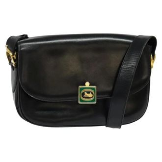 Celine Pre-owned Cuir sacs-celine - Femme - Pre-owned - Noir - Taille: ONE Size