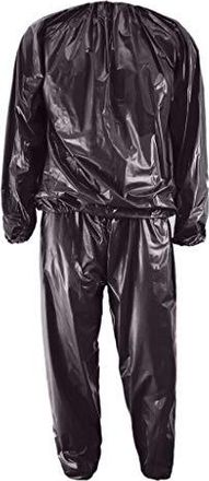 Generic Combinaison de sauna pour homme - Survêtement de perte de poids fin - Vêtement de sport anti-déchirure - Combinaison de sudation robuste pour entraîne