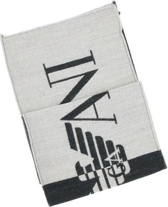 Emporio Armani Homme, Accessoires, Multicolore, Taille: ONE Size Écharpe en mélange de laine et de viscose