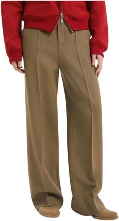 1989 STUDIO 1989 Studio, Femme, Pantalons, Brun, Taille: 40 FR Pantalon large taille haute