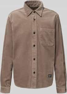 Marc O'Polo Denim Regular Fit Hemdjacke mit Brusttasche