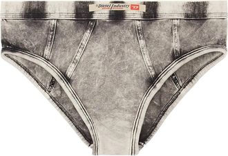Diesel Culotte Slips im Denim-Look - - Underwear - Damen - Grau - M