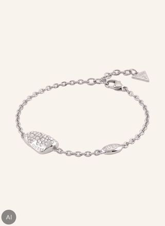 Guess Armkette silber
