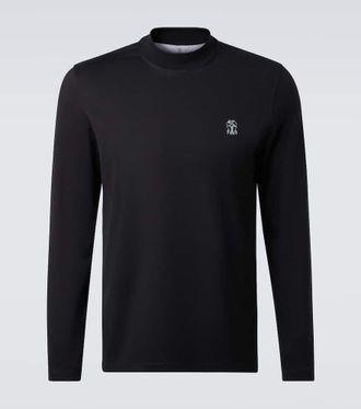 Brunello Cucinelli T-shirt en coton à logo