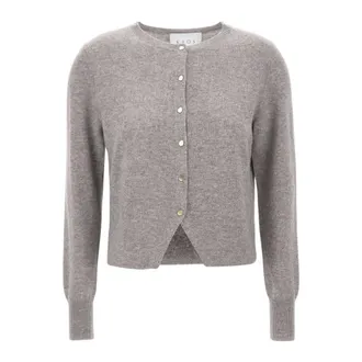 Kaos Kaos - Cardigan en laine - Femme - Pulls - Gris - Taille: 44 FR
