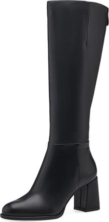 Tamaris Damen Stiefel Leder schwarz 40