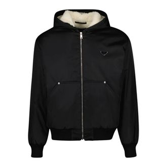 Prada Herren, Jacken, Schwarzk, XSGr&ouml;&szlig;e
