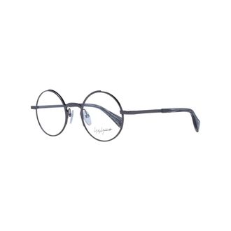 Yohji Yamamoto unisex, Accessoires, Gris, Taille: ONE Size Monture Optique Vintage en Métal avec Lunettes de Démonstration