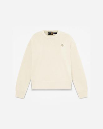 Timberland Lush Sweatshirt mit Rundhalsausschnitt f&uuml;r Damen in Beige, Damen, Beige, Gr&ouml;&szlig;e