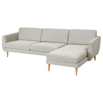 IKEA SMEDSTORP 4er-Sofa mit R&eacute;camiere