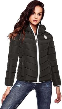 Navahoo Veste matelass&eacute;e pour femme B675, Noir, S
