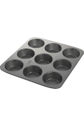 Birkmann Br&ouml;tchenblech Laib & Seele, Anthrazit, Metall, quadratisch, 32x3x30 cm, antihaftbeschichtet, Backen, Backformen, Backformen-Sets