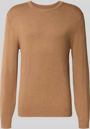 Mc Neal Strickpullover mit geripptem Rundhalsausschnitt