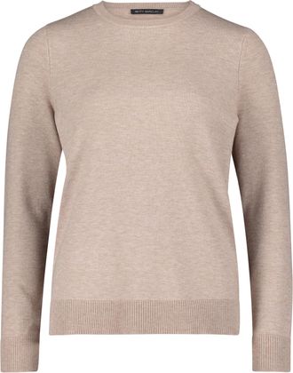 Betty Barclay Damen Basic-Strickpullover mit Rundhalsausschnitt Funghi Melange,42