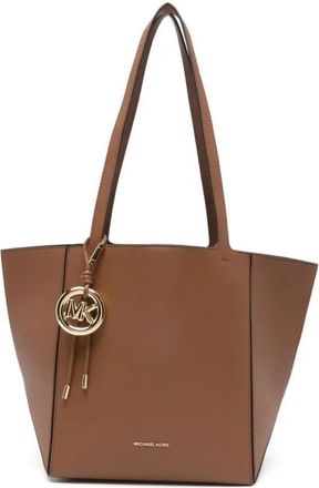 Michael Kors Shopper & Totes - Structured Brown Calf Leather Tote - Gr. unisize - in Braun - f&uuml;r Damen
