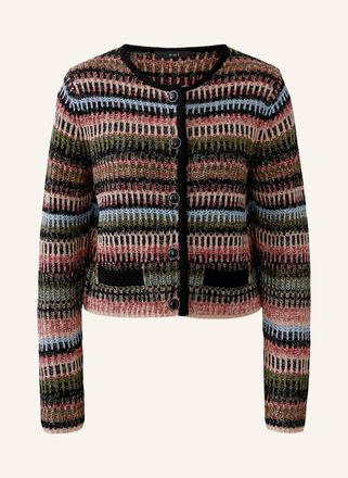 Oui Strickjacke schwarz