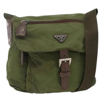 Prada Pre-owned Vintage Schultertasche - - Pre-owned - Damen - Gr&uuml;n - ONE SIZE
