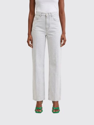 Dondup Jeans Damen Farbe Grau