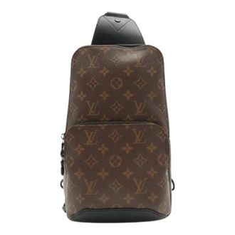 Louis Vuitton Pre-owned Avenue Monogram Macassar Sac Bandouli&egrave;re - unisex - Pre-owned - Brun - Taille: ONE Size