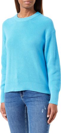 Jack & Jones Jack & Jones Damen Pullover Jxmila Twist Crew Neck Knit Noos, Aquarius, XS