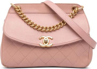 Chanel sac à bandoulière matelassé (2019) - Rose