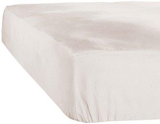 De Witte Lietaer Case Drap Housse Jersey, Coton, Ivory, 180x200x40 cm