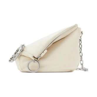 Burberry Knight Kleine Schultertasche aus Leder - - Bags - Damen - Beige - ONE SIZE