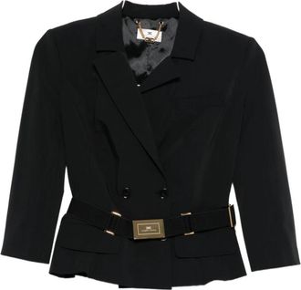 Elisabetta Franchi Blazer - - Jackets - Damen - Schwarzk - XL