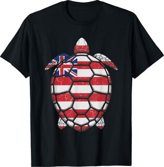 Hawaiian Dreams Hawaii-Flagge Meeresschildkr&ouml;te Pidgin Hawaii T-Shirt