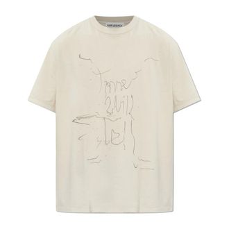 Our Legacy T-shirt Box - Homme - Tops - Beige - Taille: 2XL