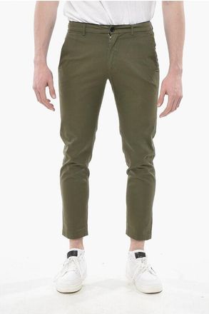 Department Five ANTONIA Cotton Gabardine Chino Pants PRINCE with Belt Loops size 29