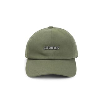 Jacquemus Caps & M&uuml;tzen - Structured Cotton Baseball Cap - Gr. 56 - in Grau - f&uuml;r Damen